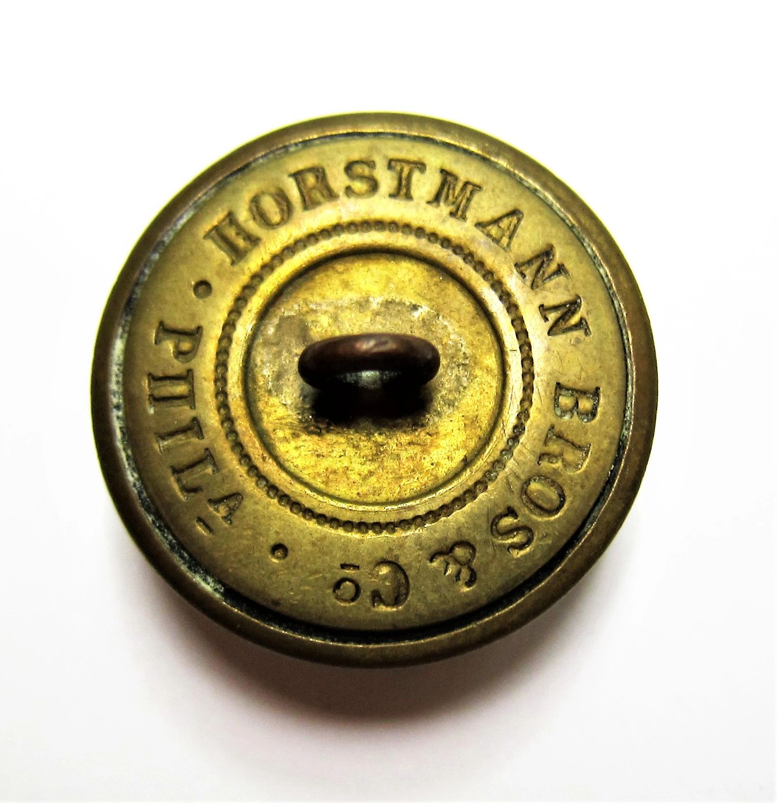 General Staff Officers Coat Button / Sold - Union Drummer Boy