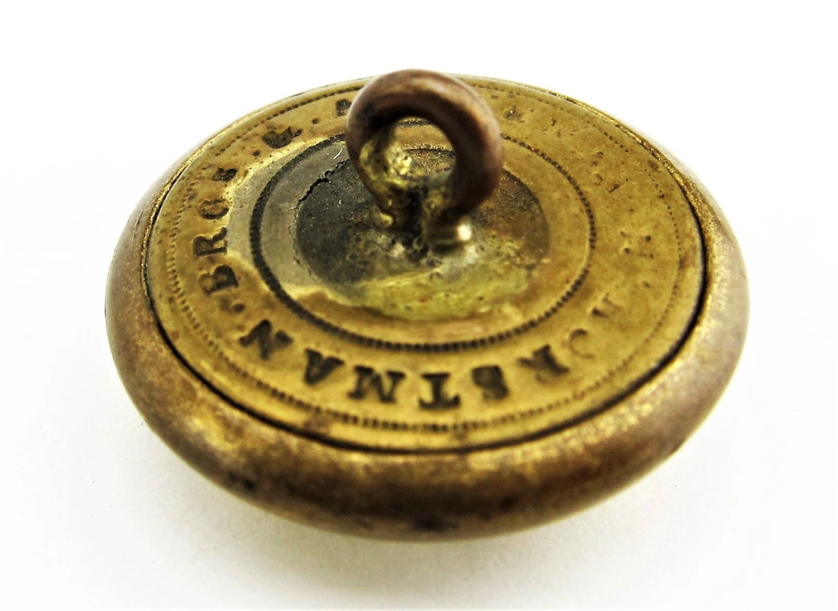 Federal Riflemen Button / Sold - Union Drummer Boy