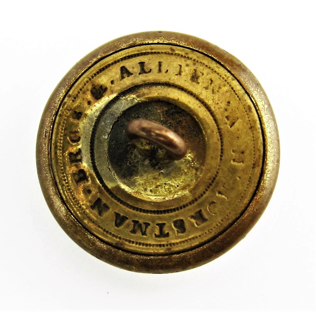 Federal Riflemen Button / Sold - Union Drummer Boy