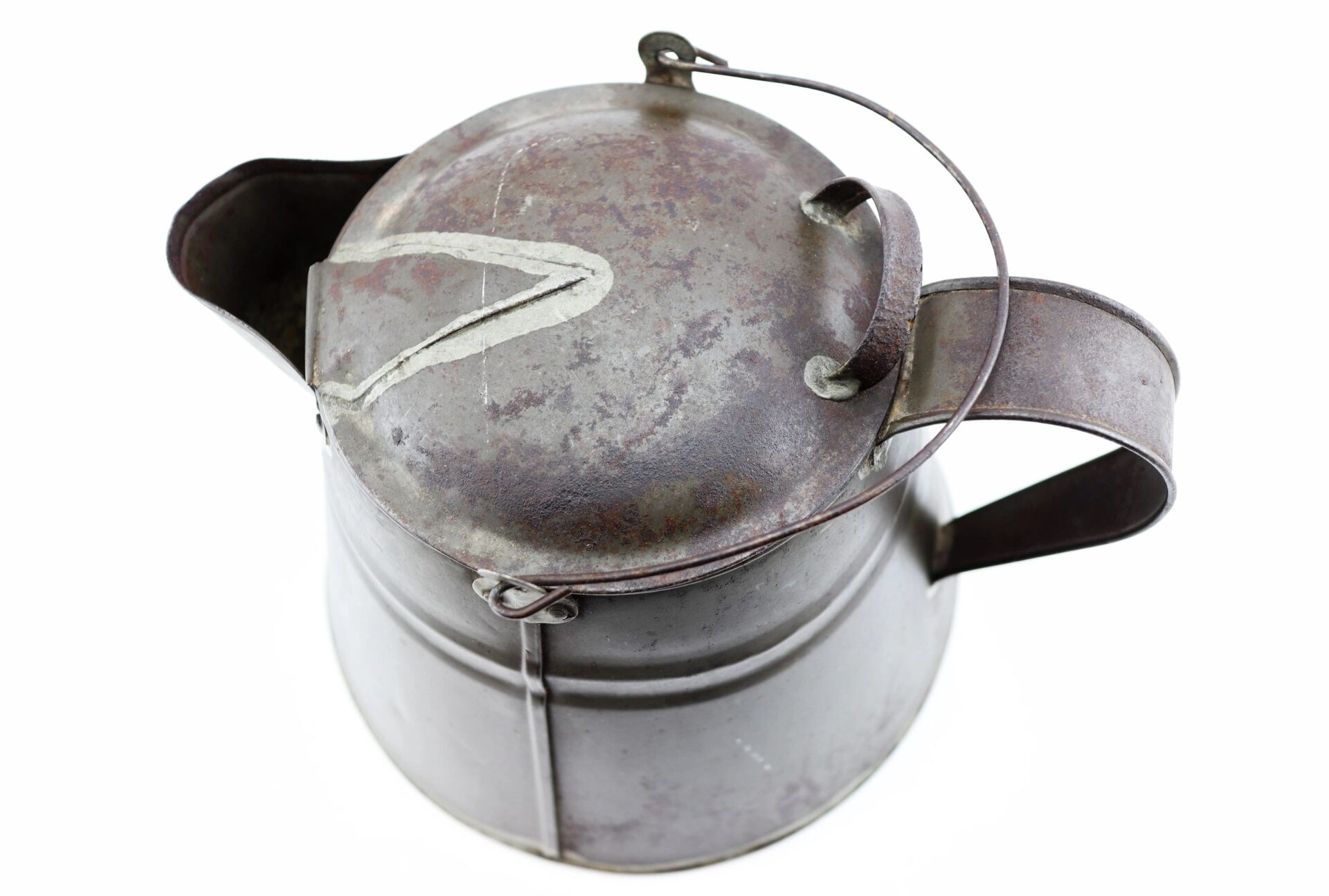 Civil War Coffee Pot / SOLD - Union Drummer Boy
