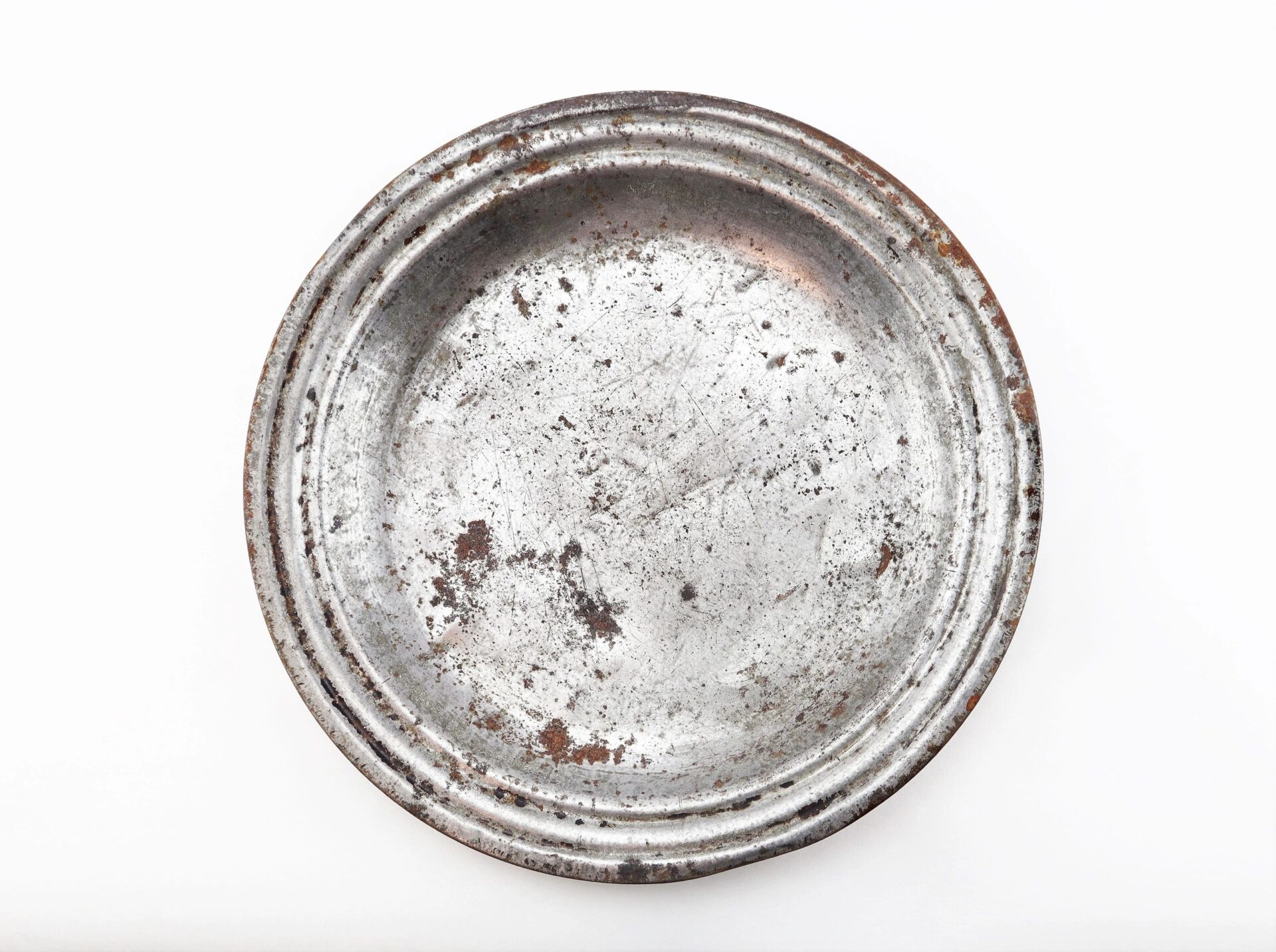 Civil War Tin Mess Plate / Sold - Union Drummer Boy