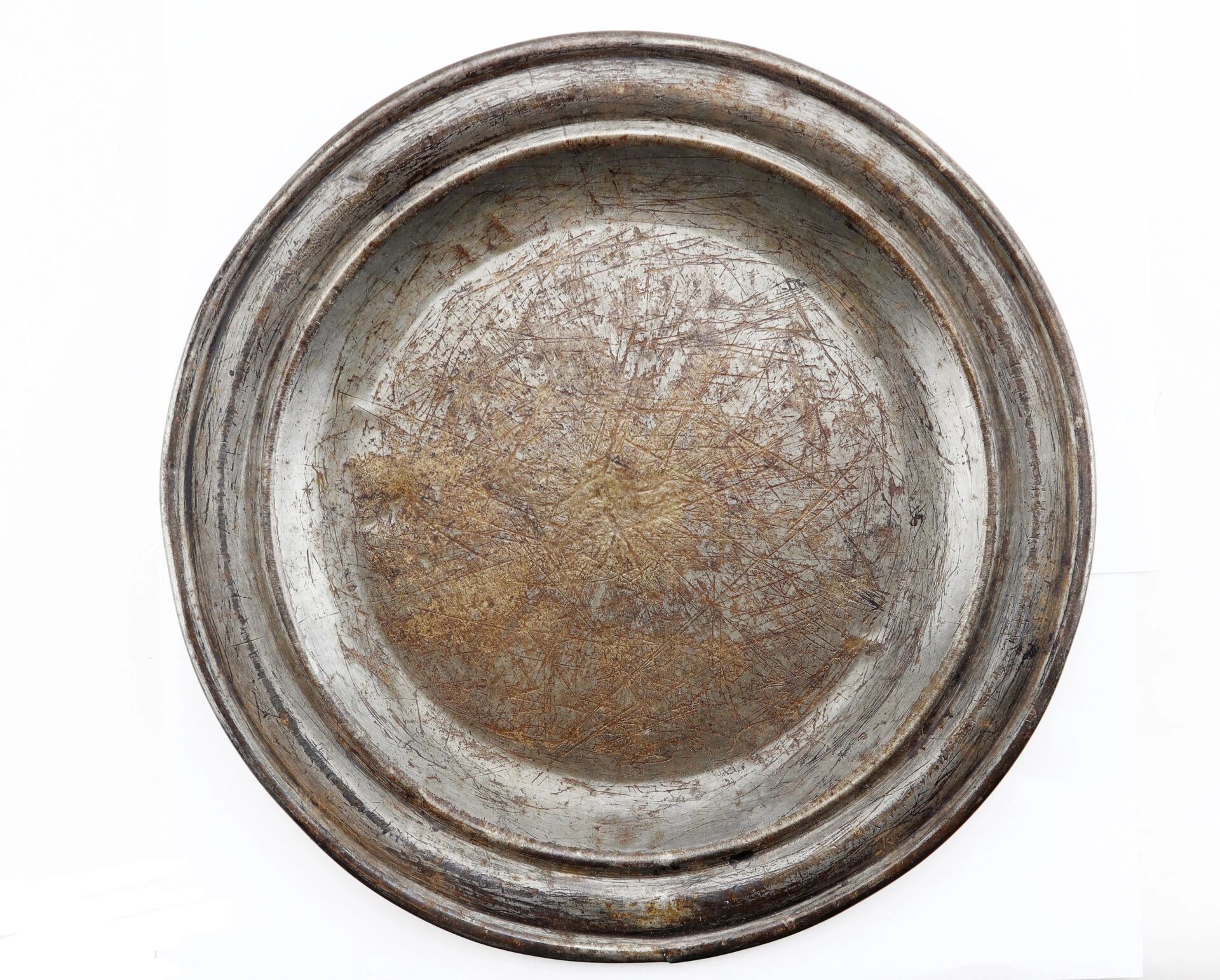 Civil War Soldier's Mess Plate / SOLD - Union Drummer Boy