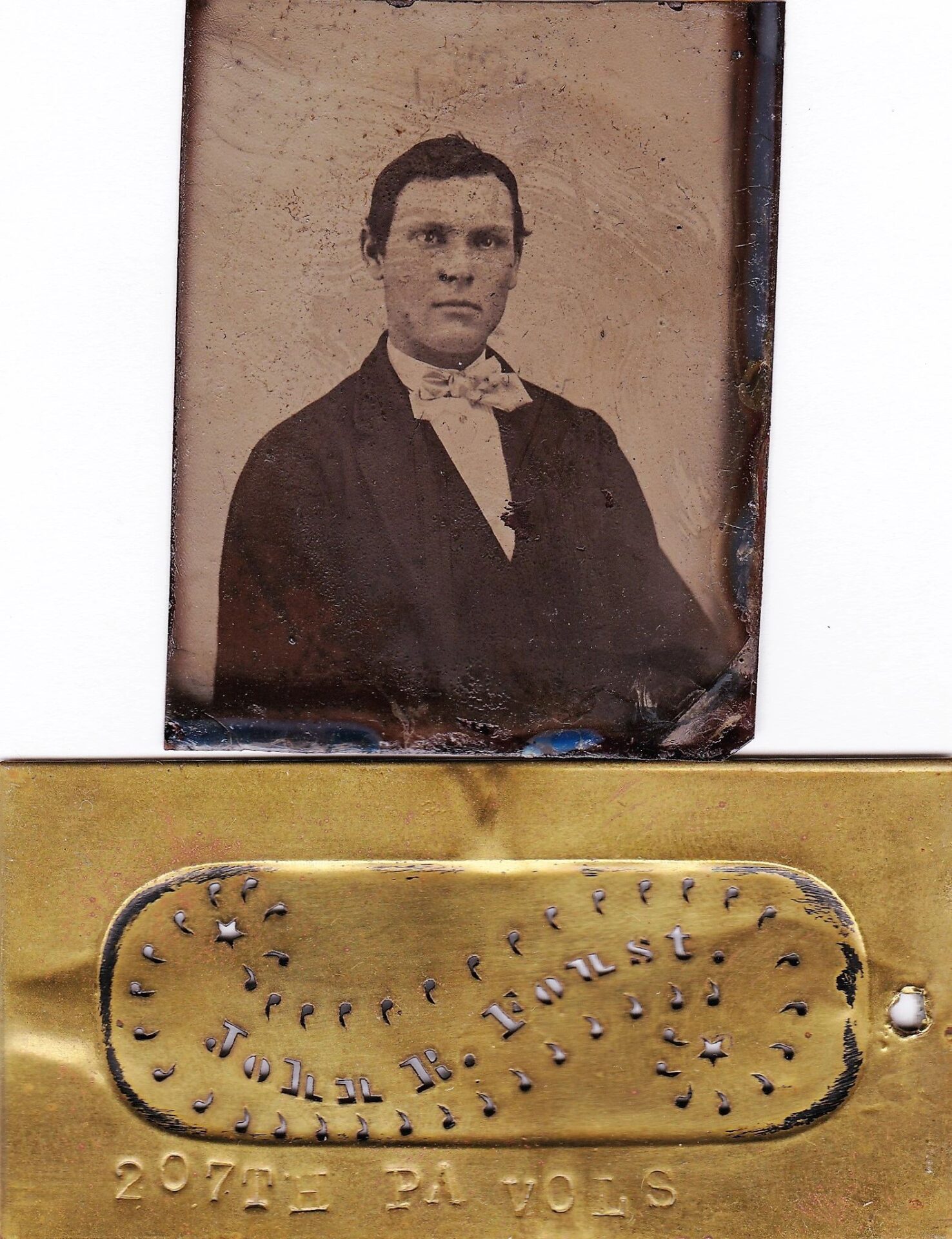 John R. Foust - 207th Pennsylvania Infantry / Sold - Union Drummer Boy