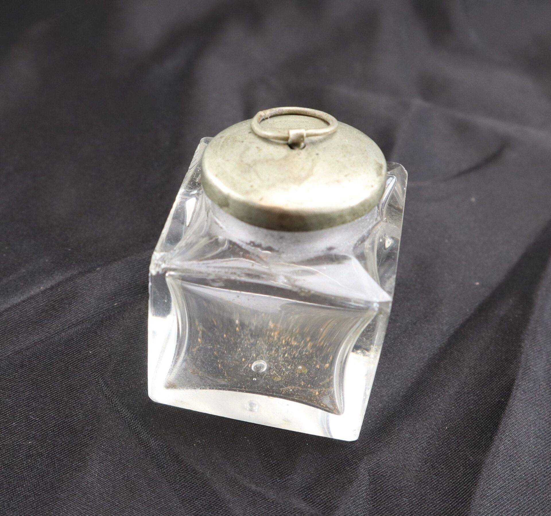 Glass Inkwell / Sold - Union Drummer Boy