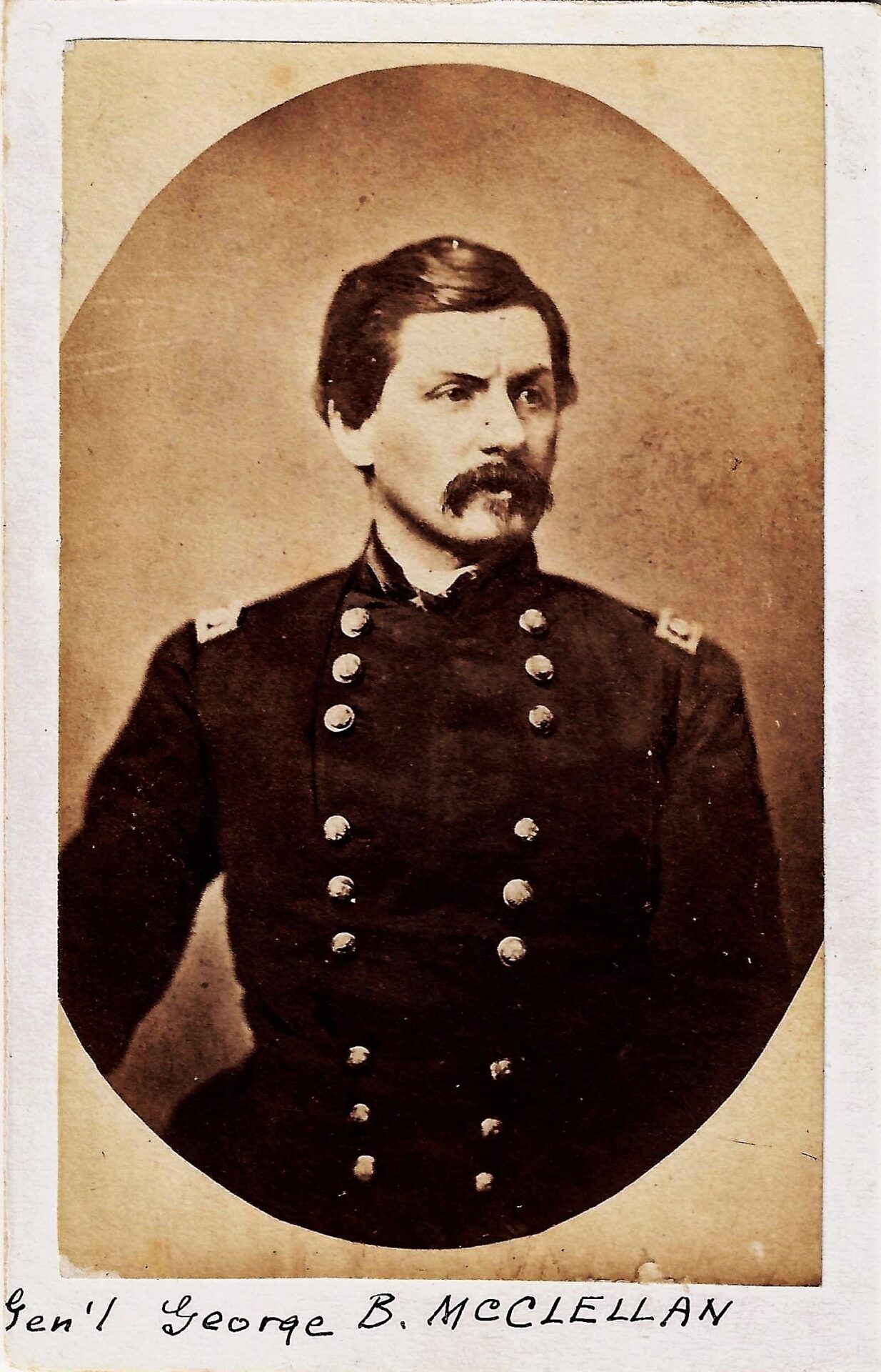 Major General George B. McClellan / Sold - Union Drummer Boy