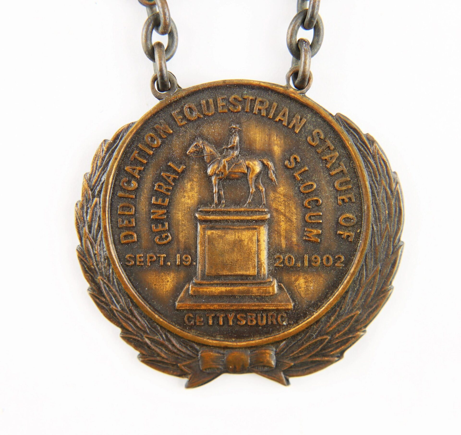 Gettysburg “Slocum” Dedication in Bronze / SOLD - Union Drummer Boy