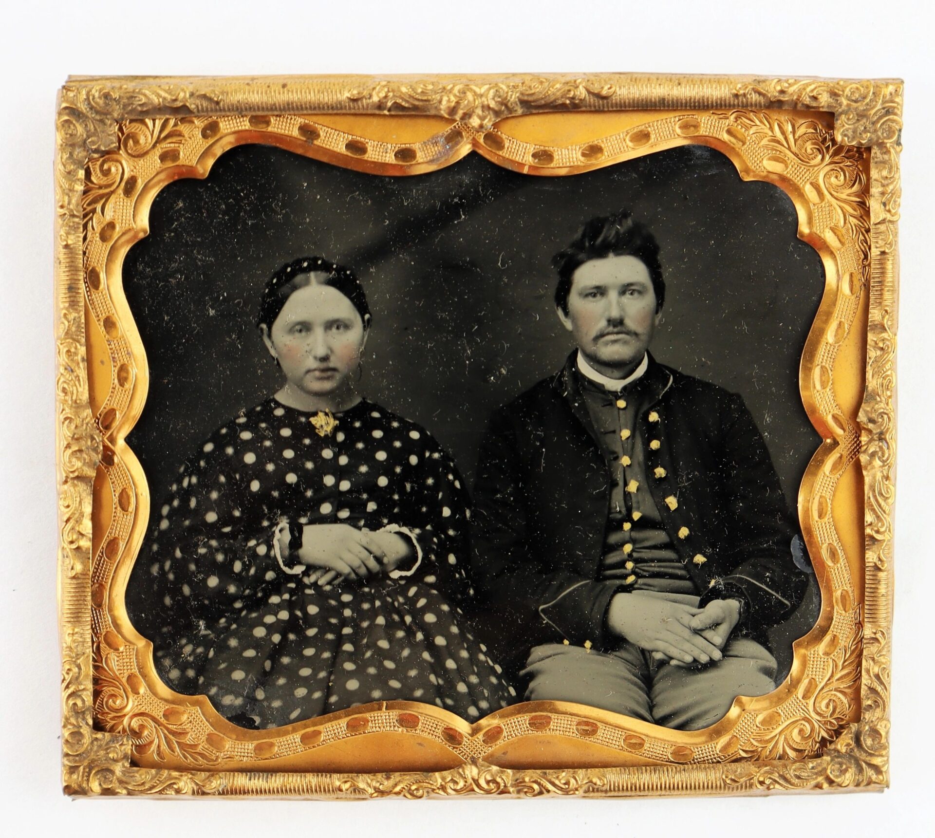 Tintype and Reunion Grouping of Private Perry Smith, 105th Pennsylvania ...