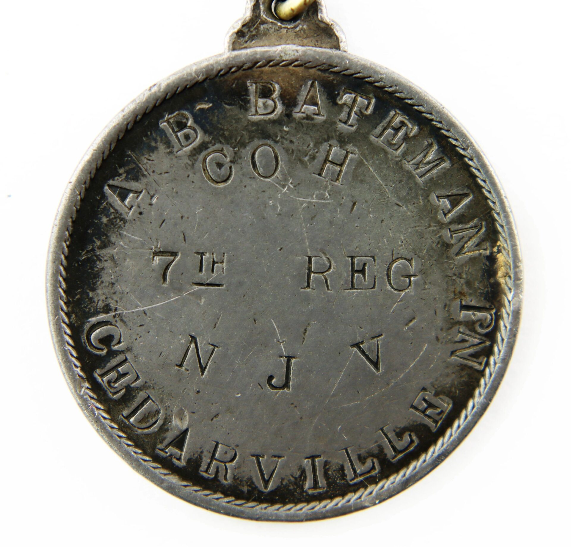 3rd Corps Badge and Identification Disk of Albert B. Bateman 7th New ...