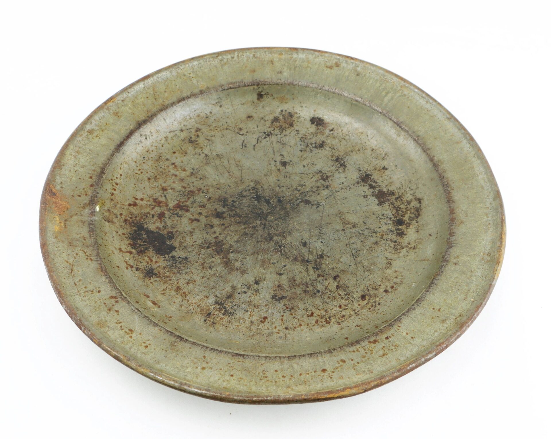Civil War Soldier’s Mess Plate / SOLD - Union Drummer Boy