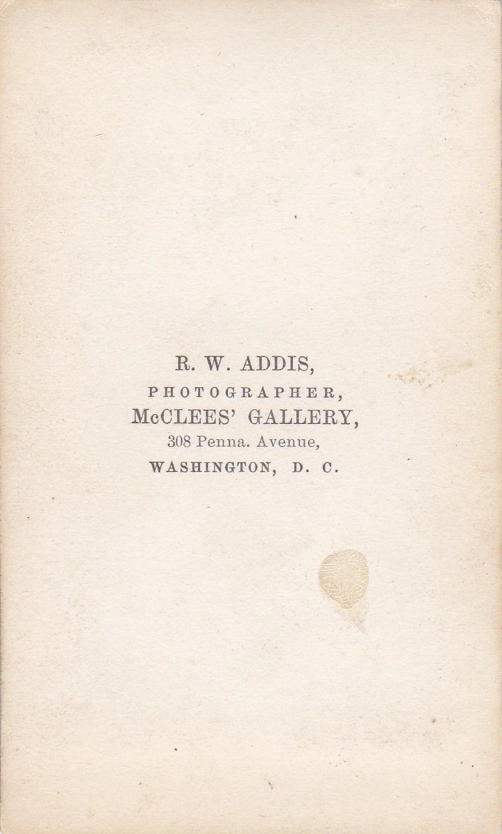 Signed CDV of General Daniel Butterfield / SOLD - Union Drummer Boy