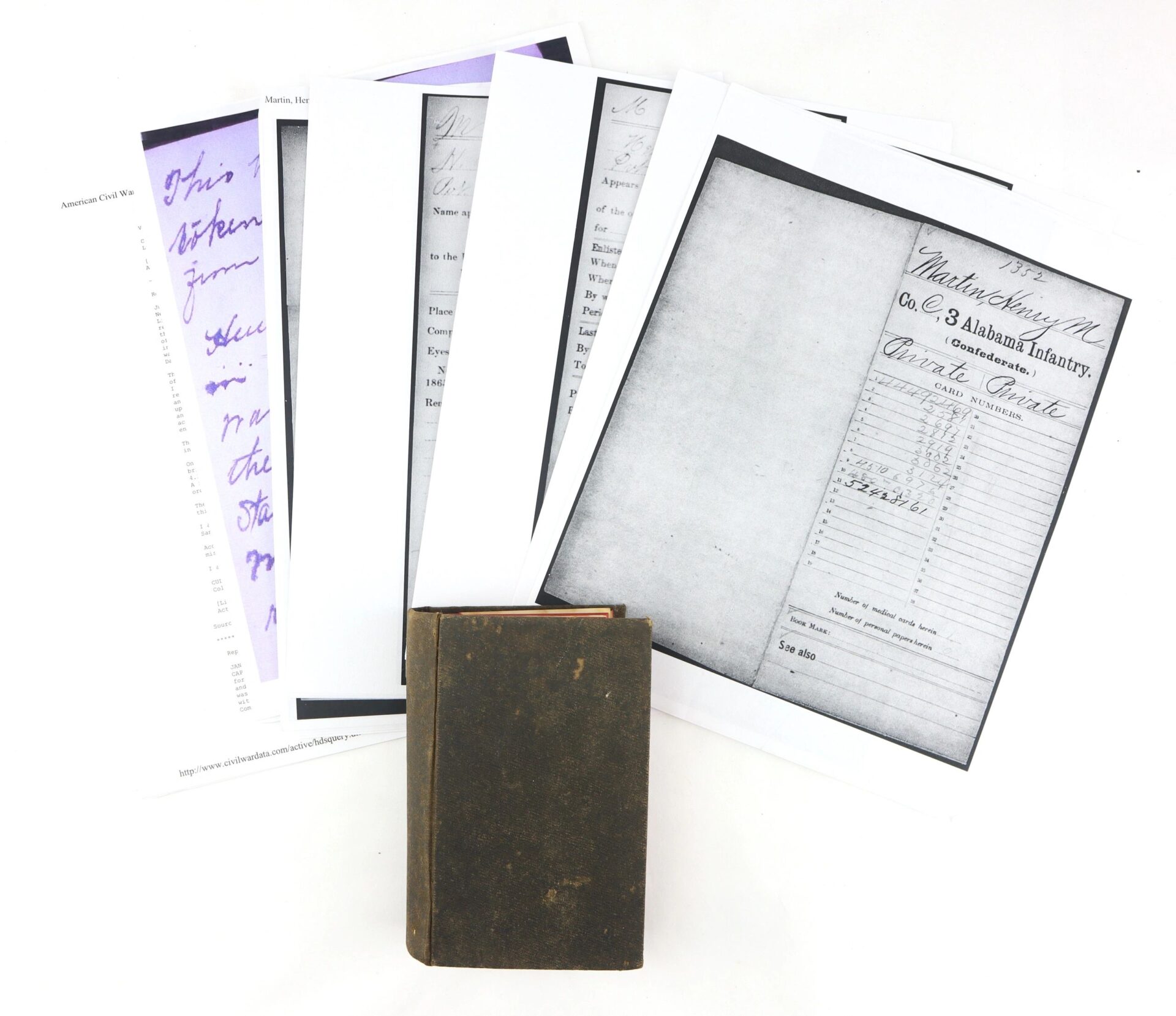 Confederate Soldier’s Bible 3rd Alabama Infantry / SOLD - Union Drummer Boy