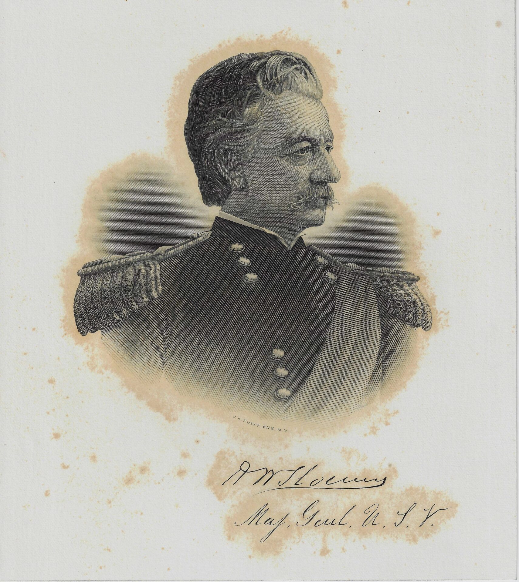 1865 Letter Written by Union General Henry W. Slocum / SOLD - Union ...
