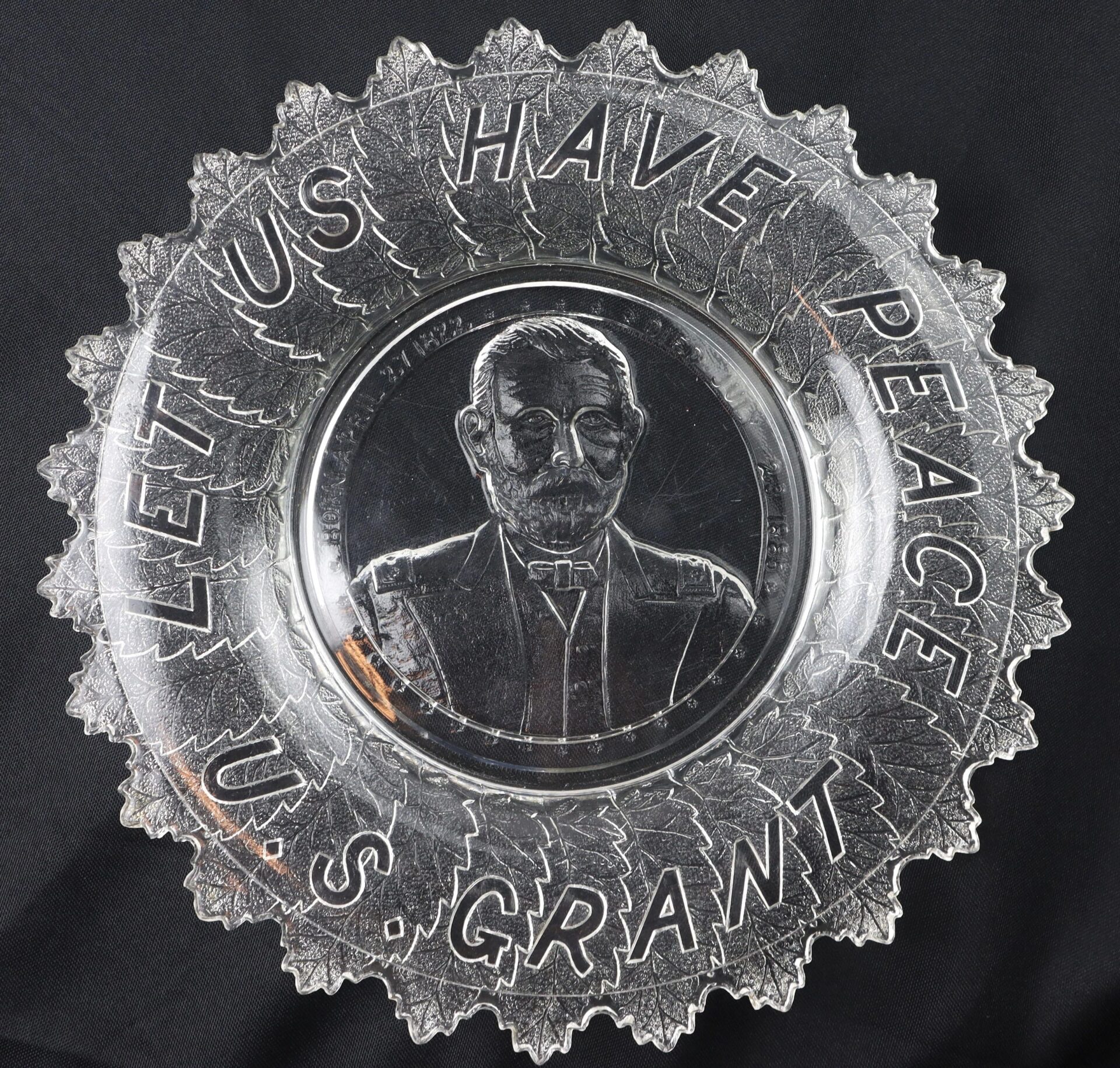 Unique Ulysses S. Grant Commemorative Plate / SOLD - Union Drummer Boy