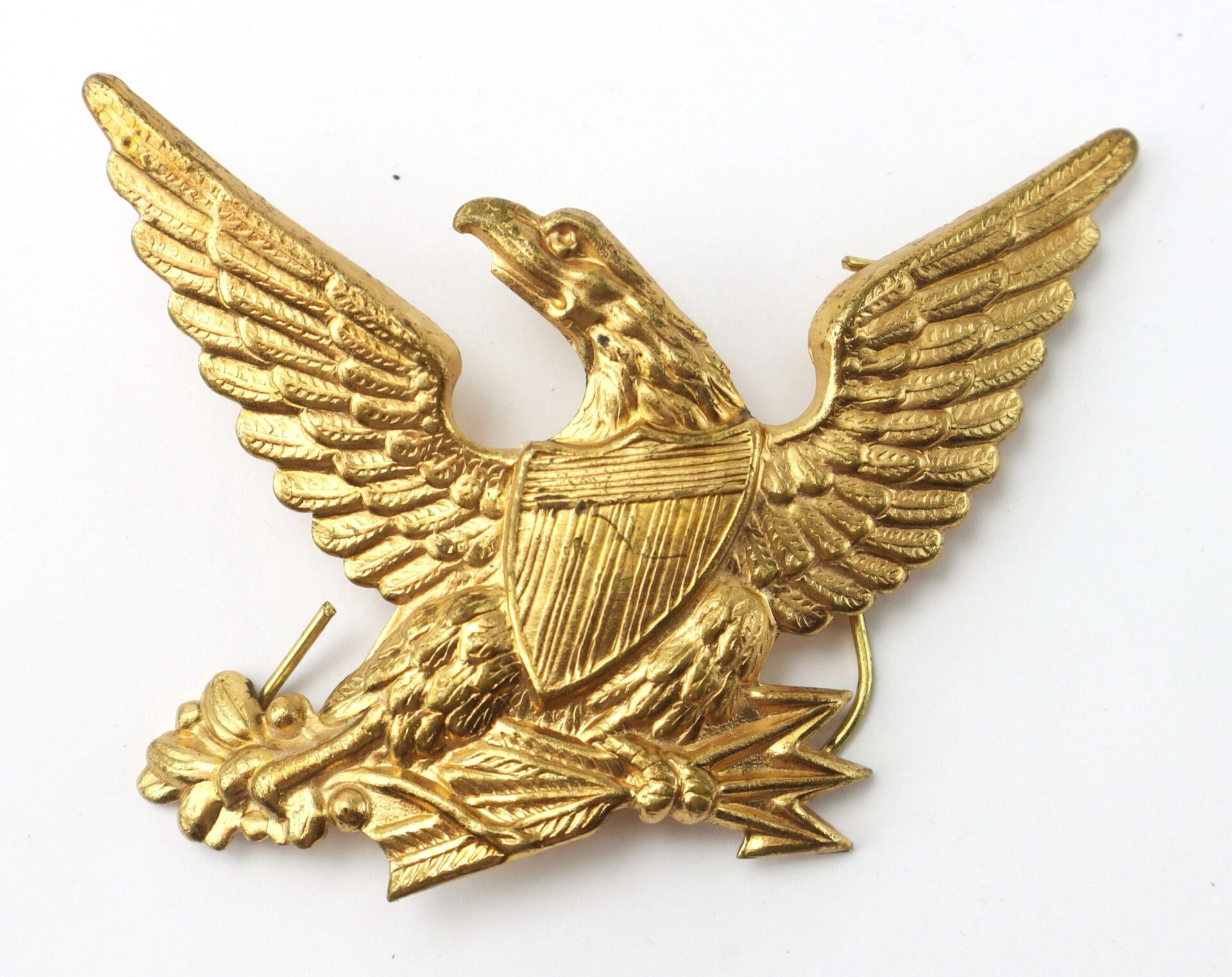 Civil War Eagle Hat Device / SOLD - Union Drummer Boy