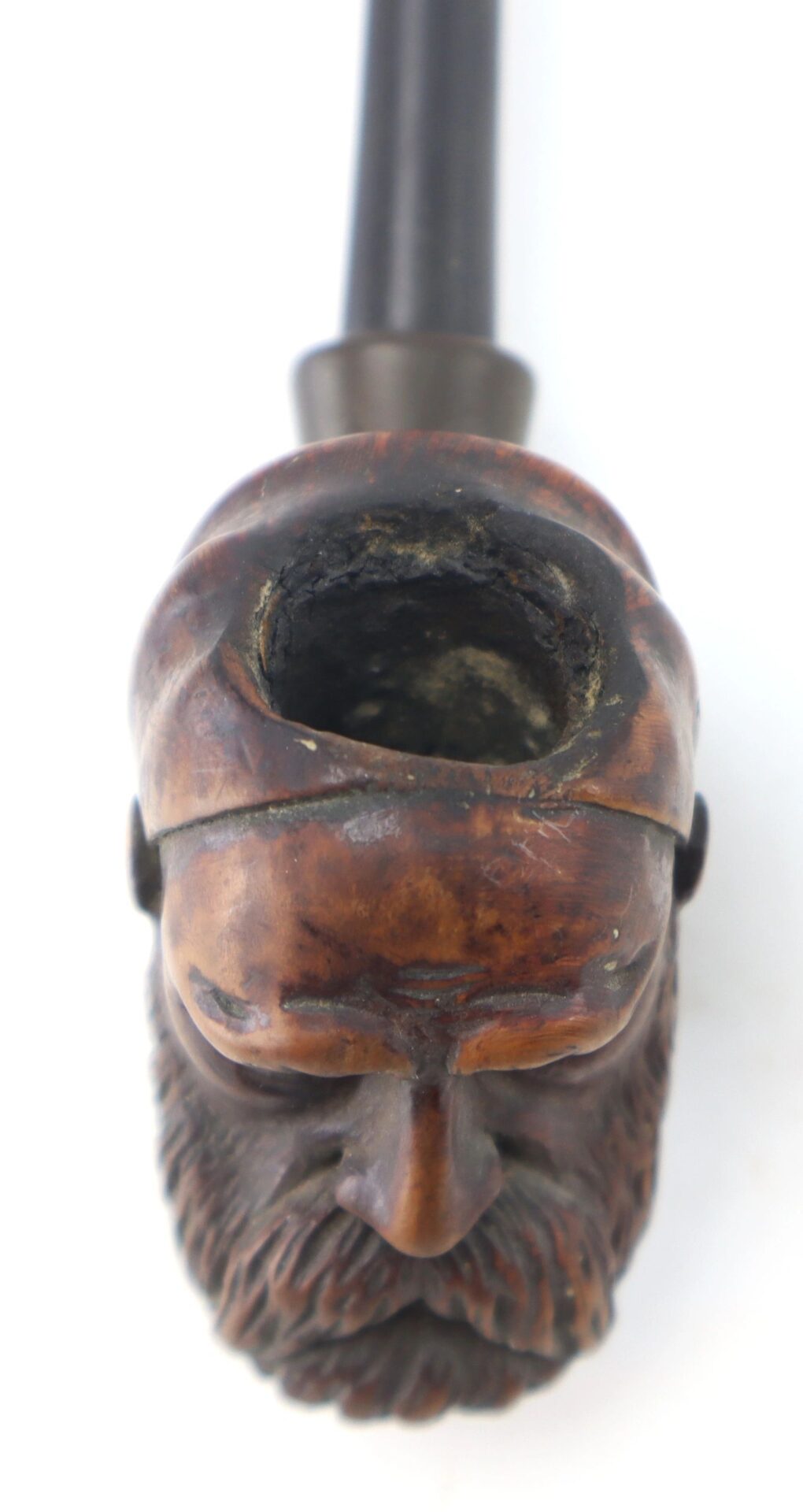 Hand-Carved Zouave Soldier Pipe / SOLD - Union Drummer Boy