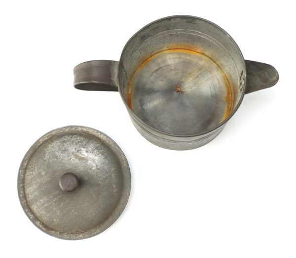 Original Civil War Soldier’s Small Coffee Pot – Unusual Field Design ...