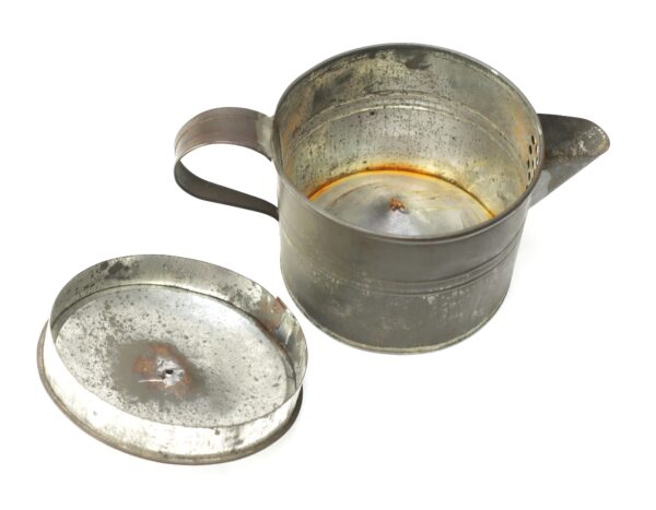 Original Civil War Soldier’s Small Coffee Pot – Unusual Field Design ...