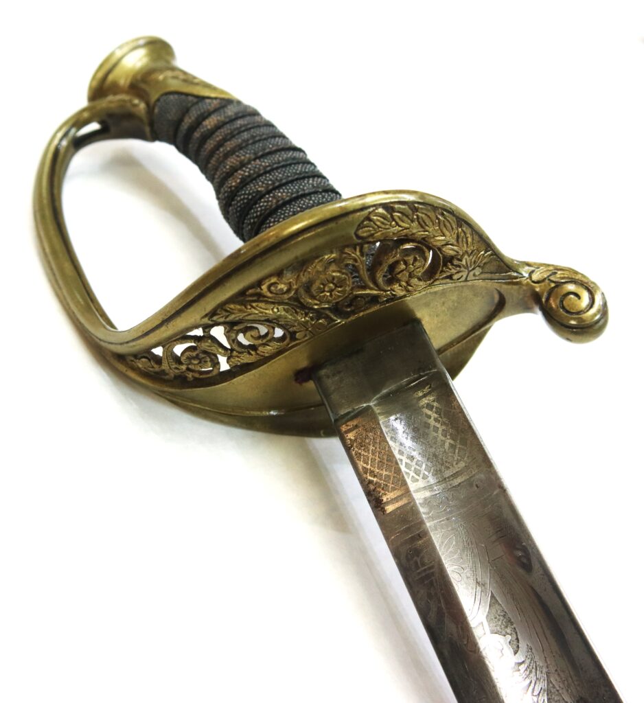 U.S. Model 1850 Foot Officer’s Sword Retailer Marked T. Horstmann ...