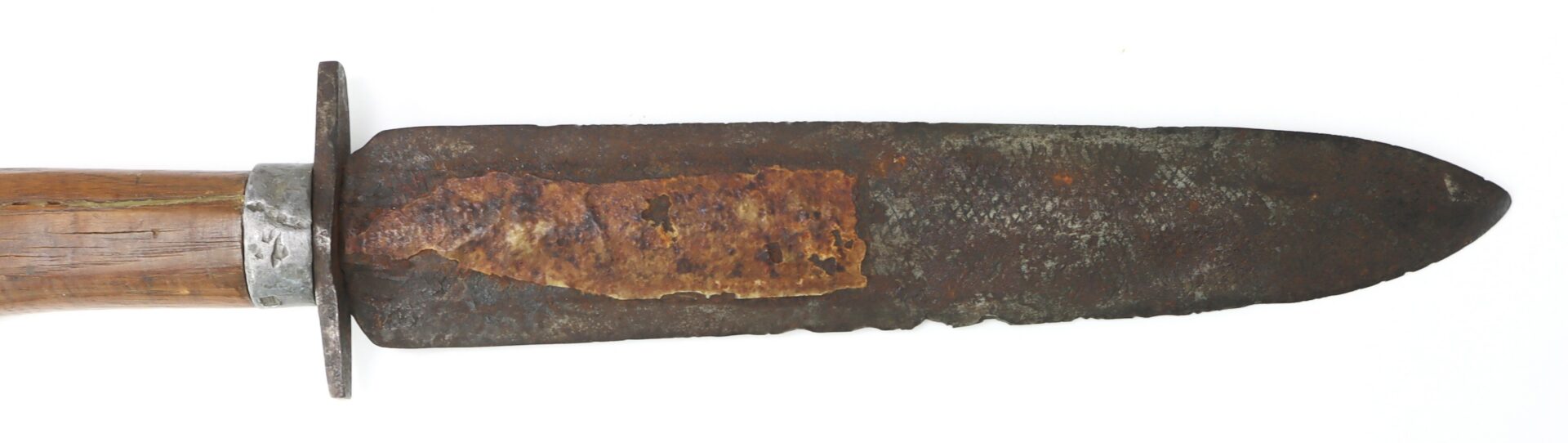 Confederate Side Knife Constructed from a Reworked File - Union Drummer Boy